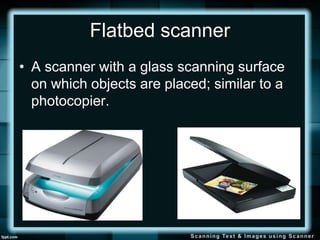 Scanning text and images using scanner | PPTX | Computing | Technology & Computing