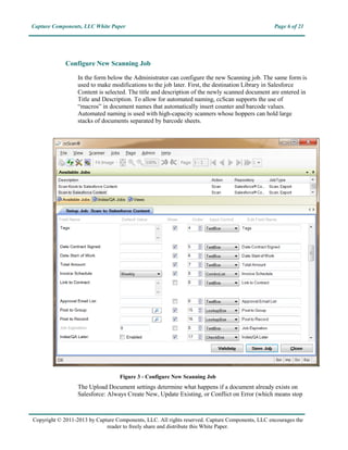Scan, Import, and Automatically File documents to Salesforce Content with ccScan | PDF | Desktop ...