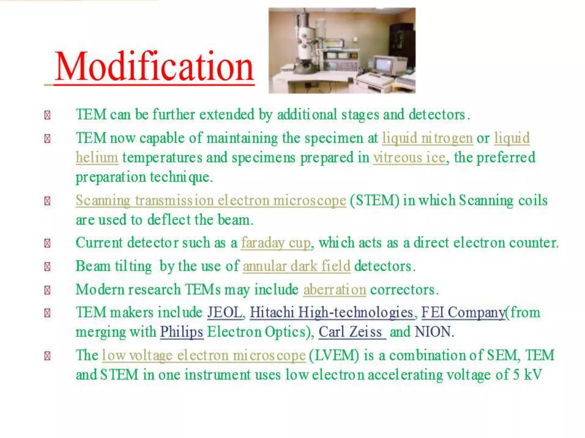 Scanning transmission electron microscope (2) | PPTX