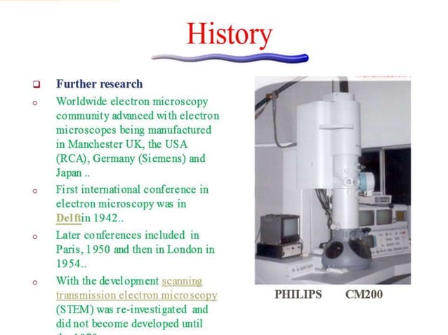 Scanning transmission electron microscope (2) | PPTX