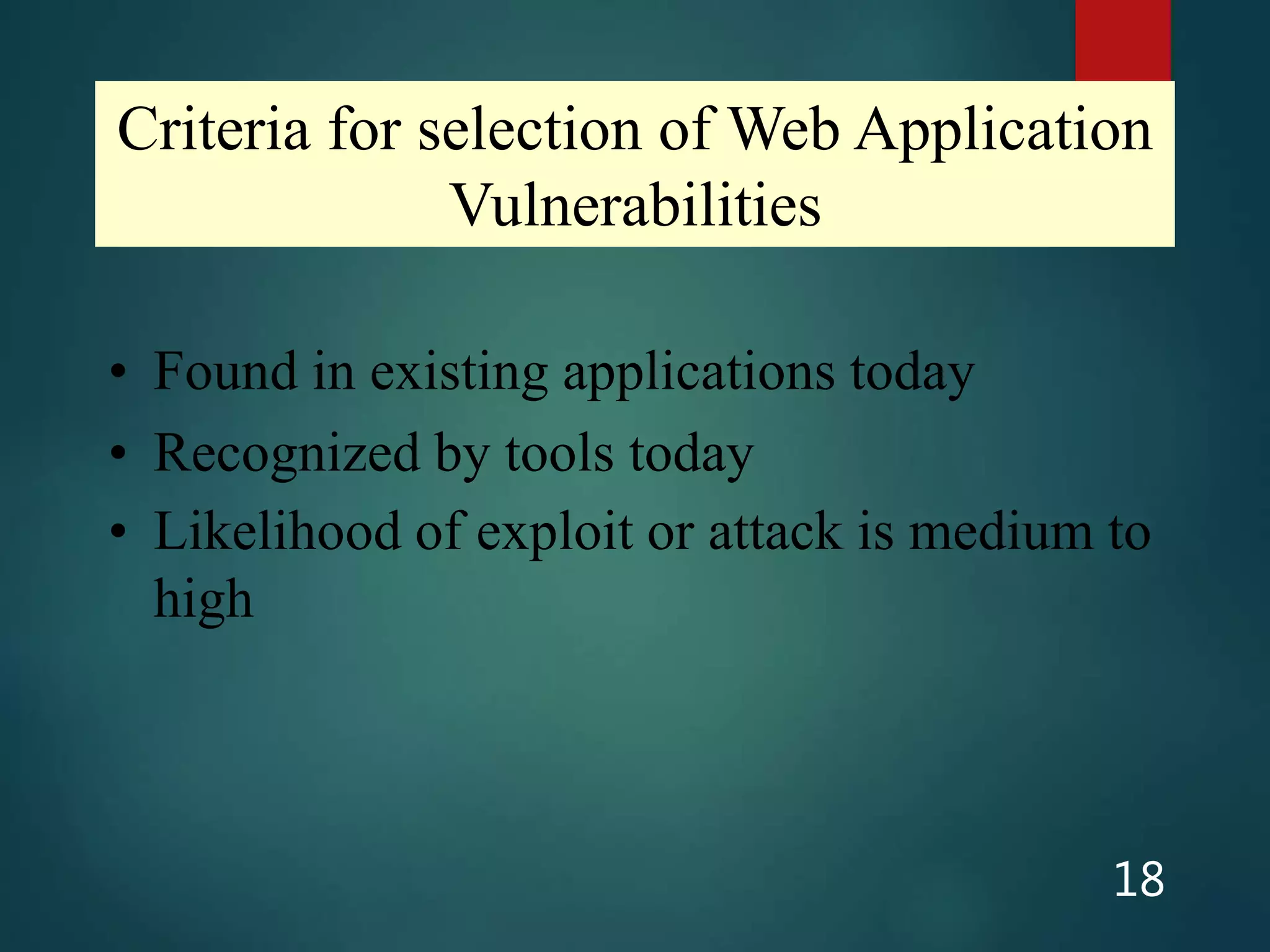 Scanning web vulnerabilities | PPT