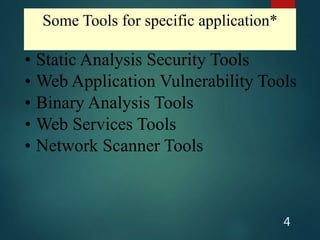 Scanning web vulnerabilities | PPT