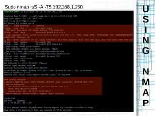 Scanning with nmap | ODP