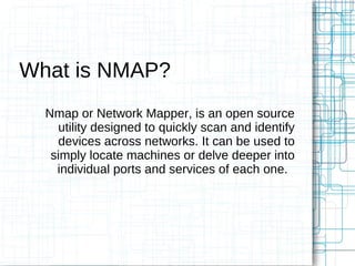 Scanning with nmap | ODP