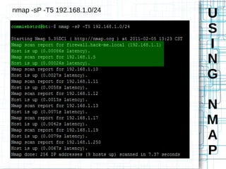 Scanning with nmap | ODP