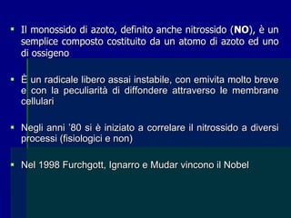 Scanno Ossido Nitrico | PPT