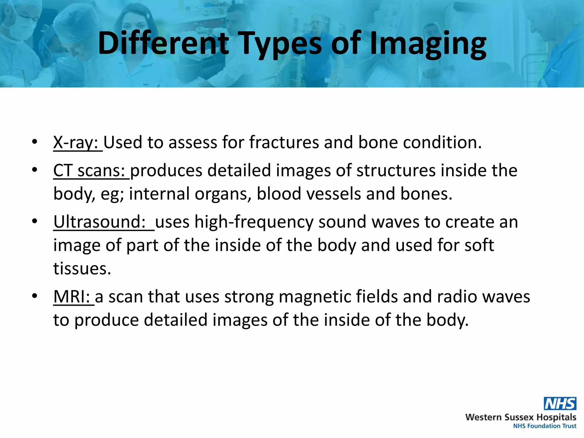 Scans and imaging | PPT