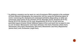 Scansion metric patter of Paolo Manalo's Jolography.pptx