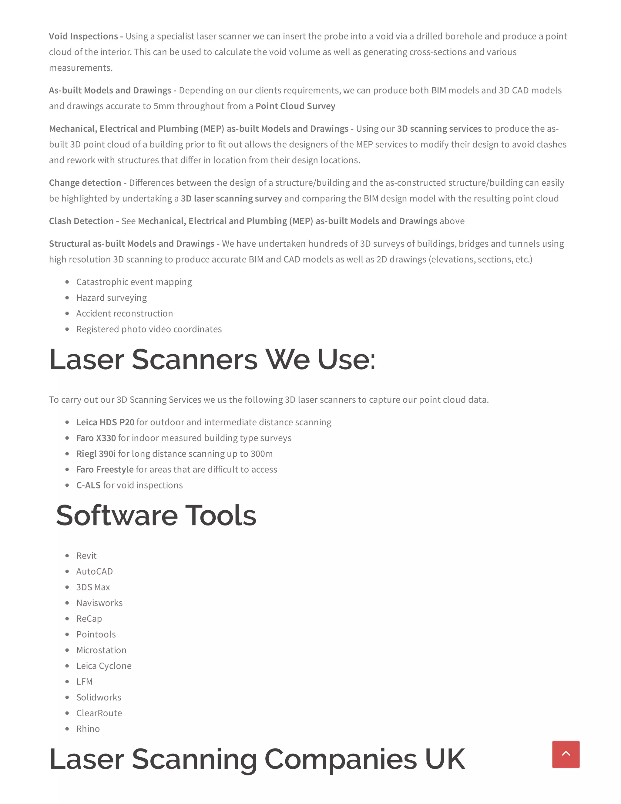 laser scanning surveying & 3d laser scanning services | PDF