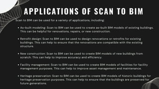 Scan to BIM: A Guide to the Benefits of Using 3D Laser Scanning to Create BIM Models | PDF