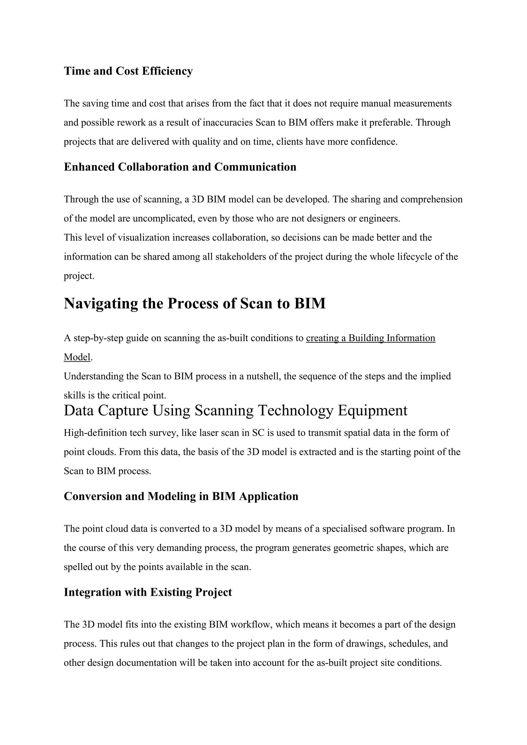 Scan to BIM Overview: Your Complete Guide | PDF