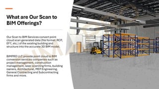 Scan to BIM Services - BIMPRO LLC | PDF