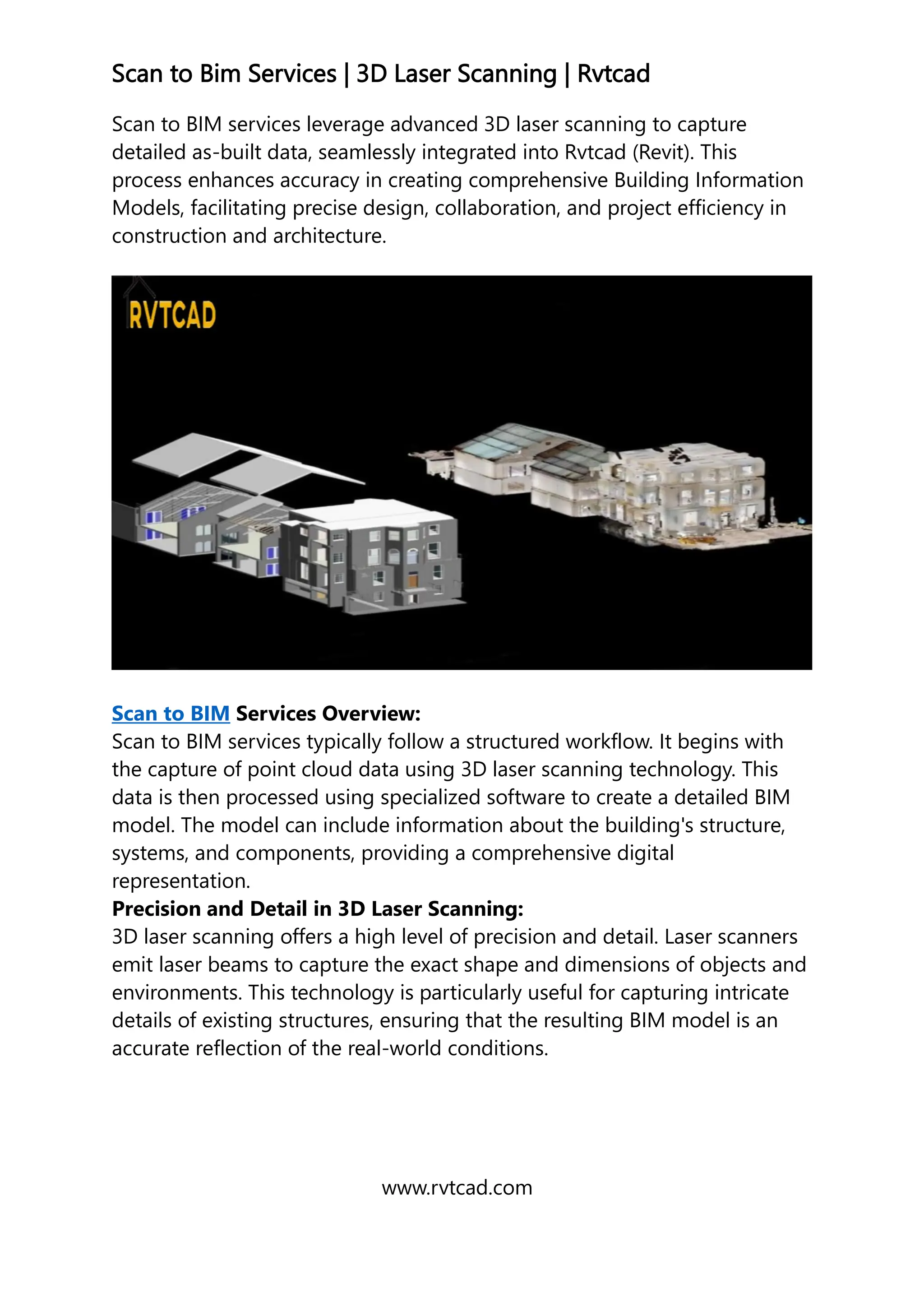 Scan to Bim Services 3D Laser Scanning Rvtcad.pdf