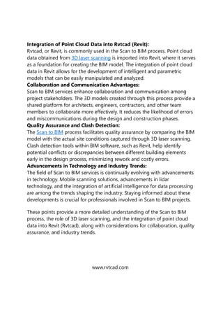 Scan to Bim Services 3D Laser Scanning Rvtcad.pdf