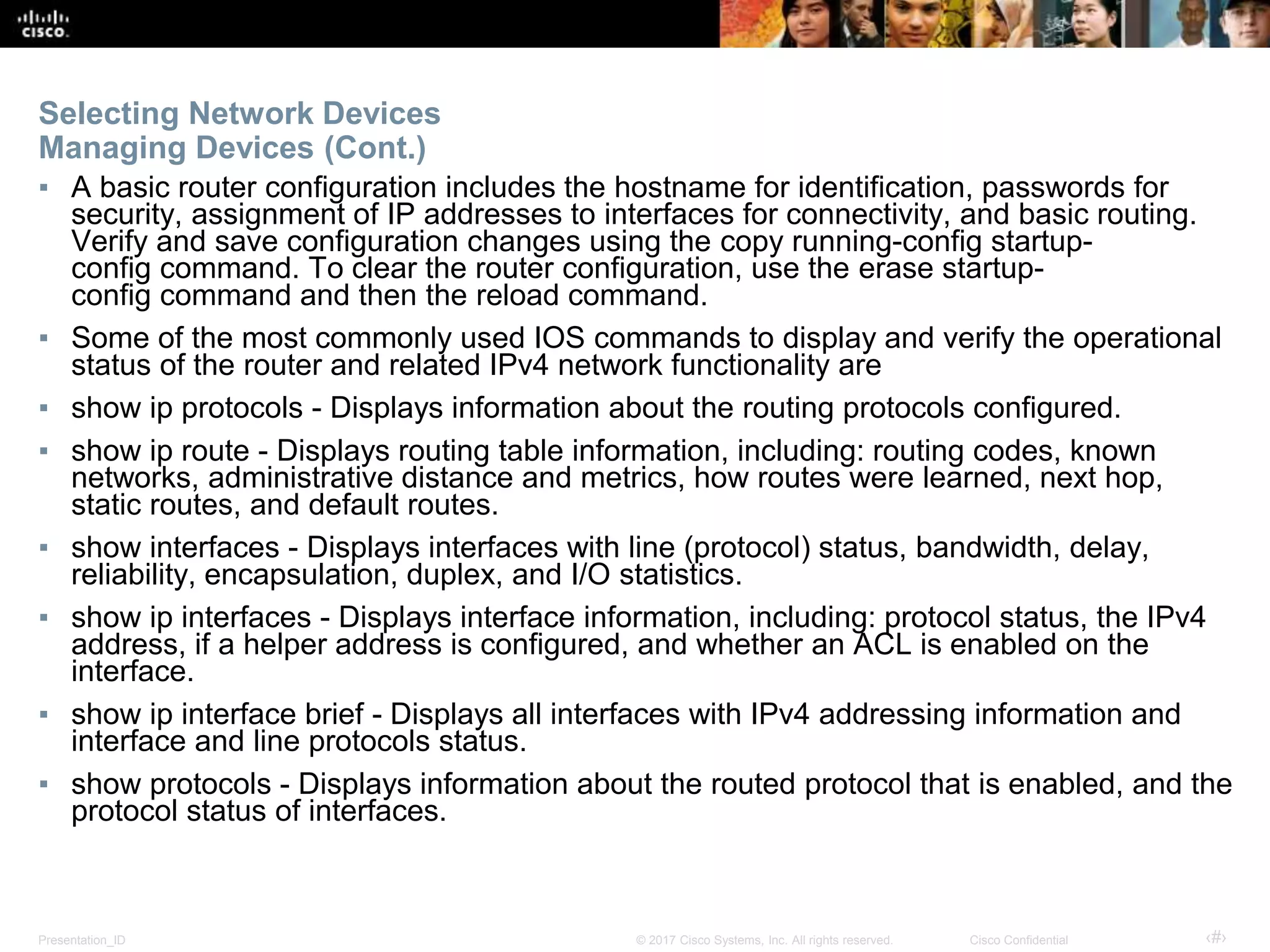 CCNA (R & S) Module 04 - Scaling Networks - Chapter 1 | PPTX