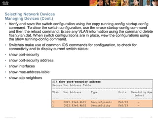 CCNA (R & S) Module 04 - Scaling Networks - Chapter 1 | PPTX