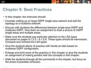 CCNA3 Verson6 Chapter9 | PPTX