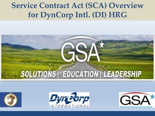 DynCorp SCA Employees HRG | PPTX | Government Support and Welfare ...