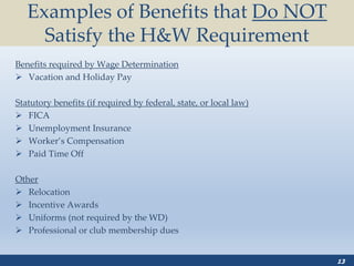 DynCorp SCA Employees HRG | PPTX | Government Support and Welfare ...