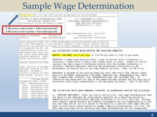 DynCorp SCA Employees HRG | PPTX | Government Support and Welfare ...