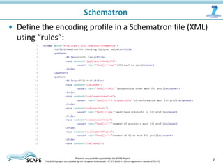 Scape information day at BL - Using Jpylyzer and Schematron for validating JPEG2000 files | PDF