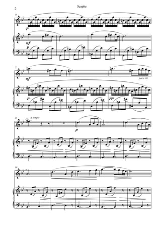 [Scaphe full score] | PDF