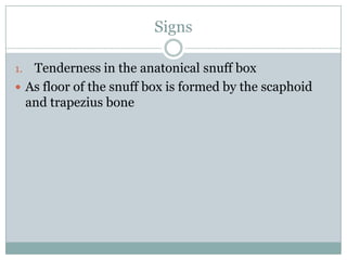 Scaphoid fracture | PPT