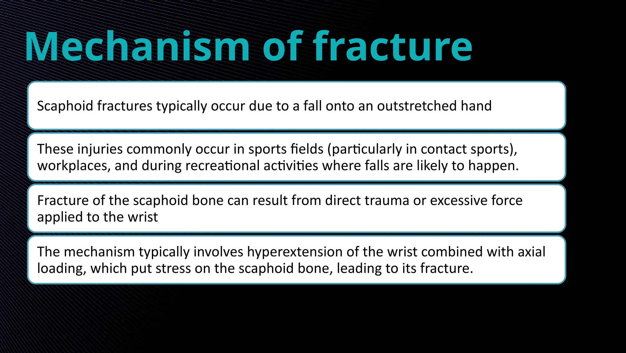 Scaphoid Fracture overview - Understanding and treatment | PPT
