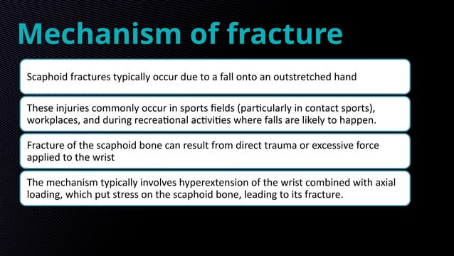 Scaphoid Fracture overview - Understanding and treatment | PPT