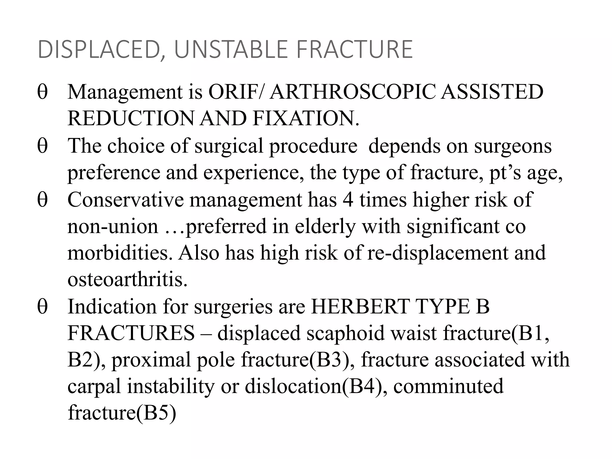 Scaphoid fracture and non union | PPTX
