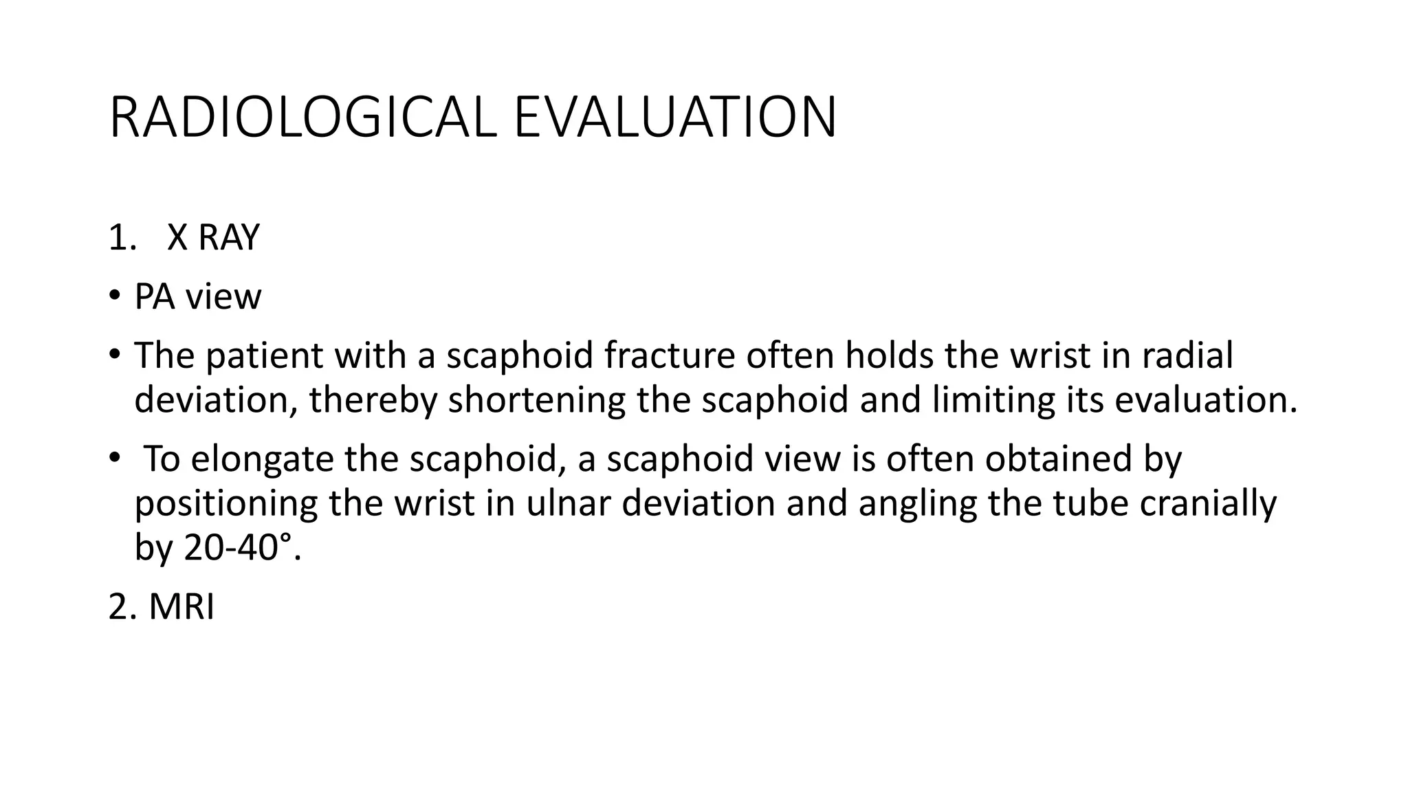 Scaphoid fractures | PPTX