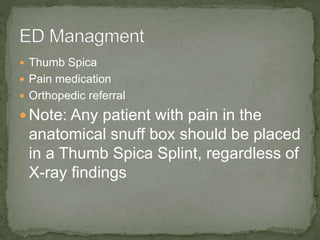 Scaphoid fracture Power Point | PPT