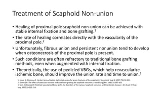 Scaphoid non unions | PPTX