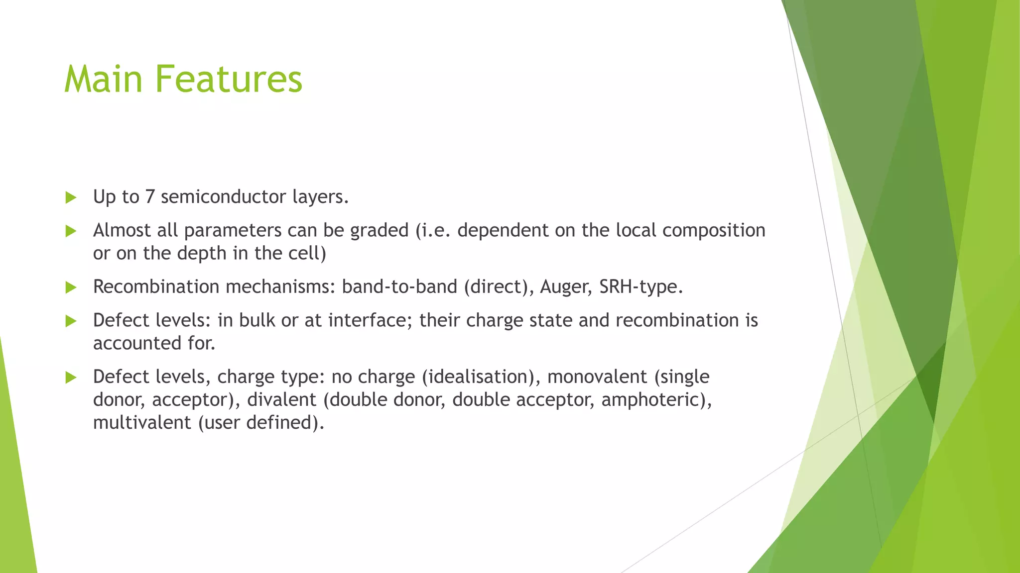 Solar cell Modeling with Scaps 1-D | PPTX