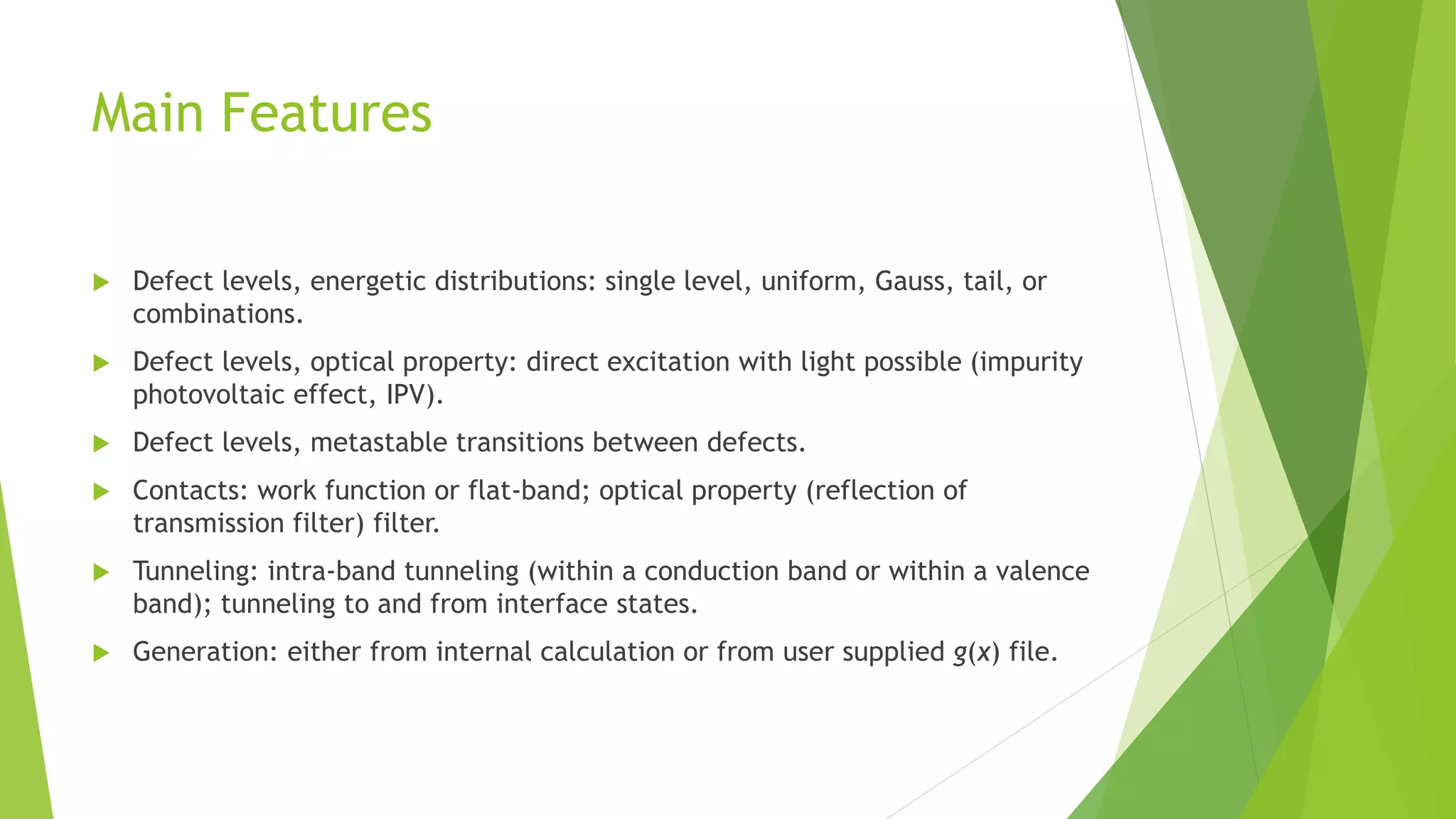 Solar cell Modeling with Scaps 1-D | PPTX