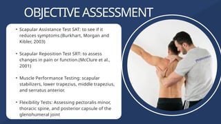 Is scapular dyskinesis a real condition or a functional adaptation? | PPTX