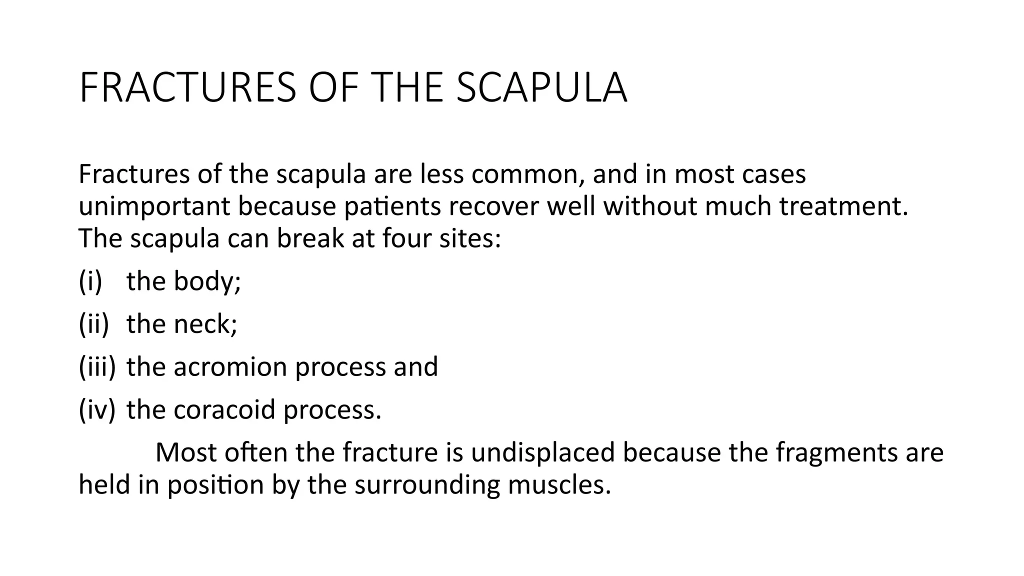 scapula fracture along with treatment .pptx