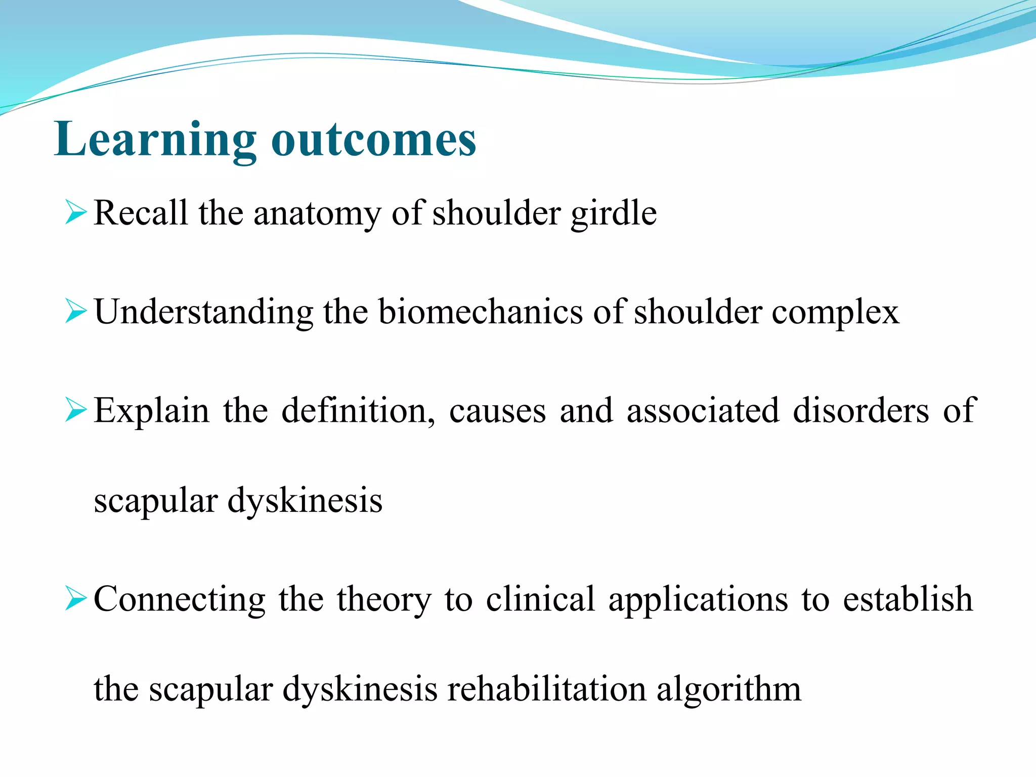 Scapular Dyskinesis.pptx