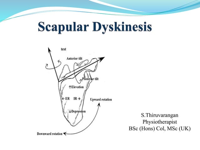 Scapular Dyskinesis.pptx | Death, Injury, or Military Conflict ...