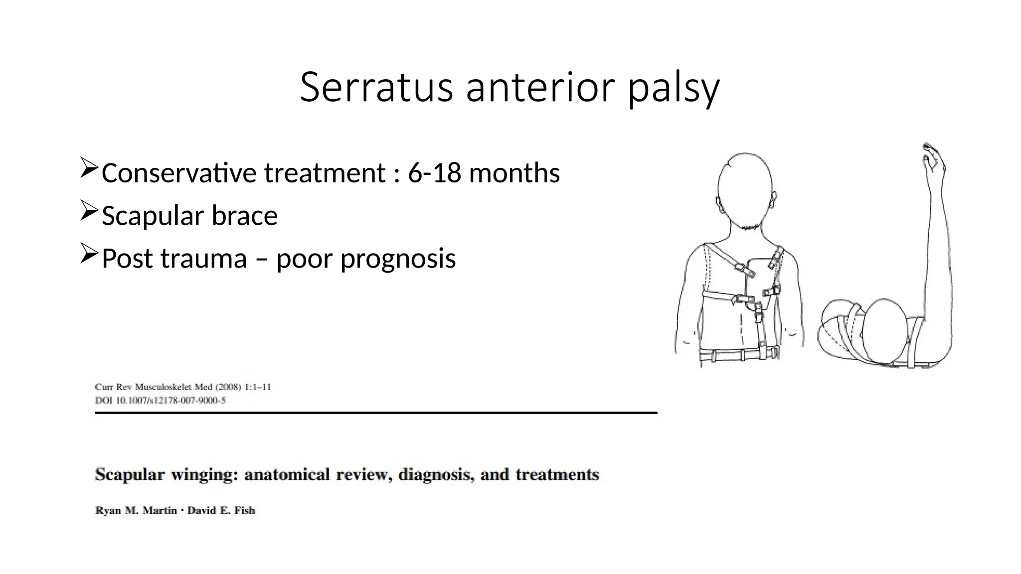 SCAPULAR DYSKINESIS types and management.pptx