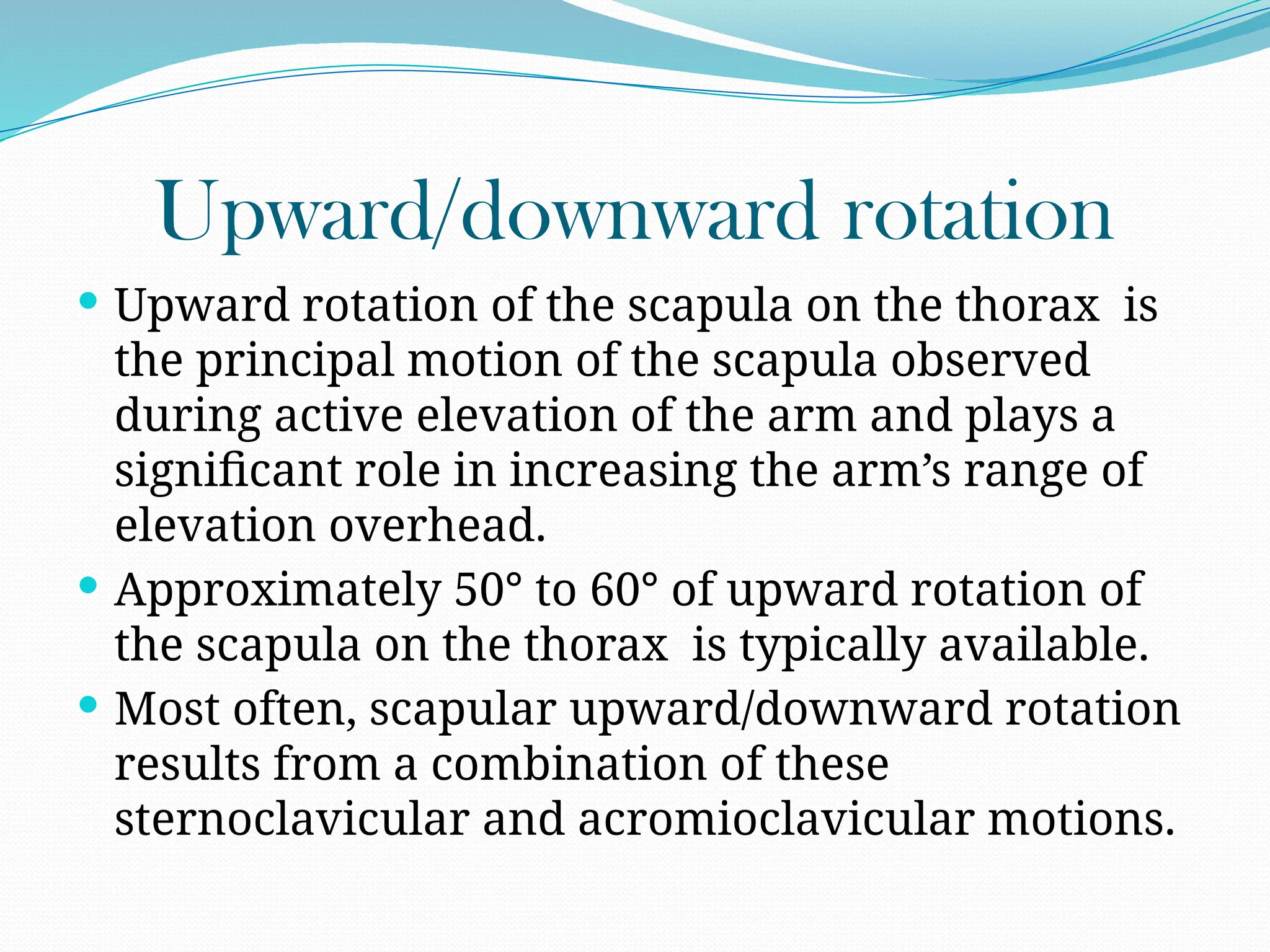 SCAPULOTHORACIC JOINT.pptx powerpoint presentation | PPTX