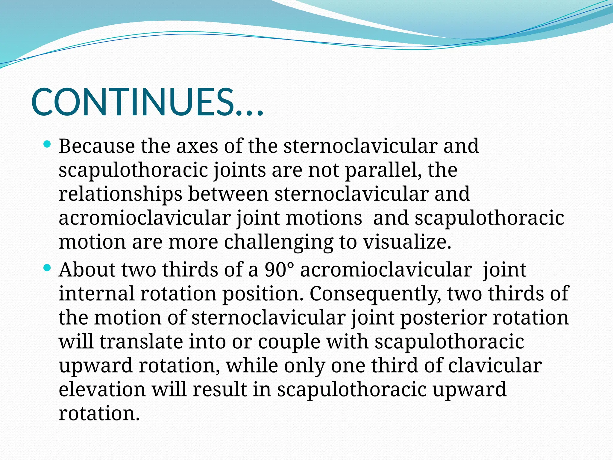 SCAPULOTHORACIC JOINT.pptx powerpoint presentation | PPTX