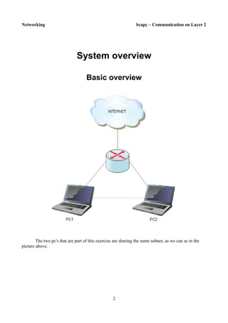 Scapy - communication on Layer2 | PDF