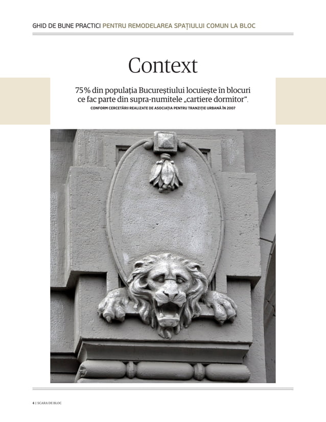 Scara de bloc - cum sa remodelezi cultural o scara de bloc | PDF