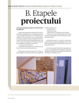 Scara de bloc - cum sa remodelezi cultural o scara de bloc | PDF