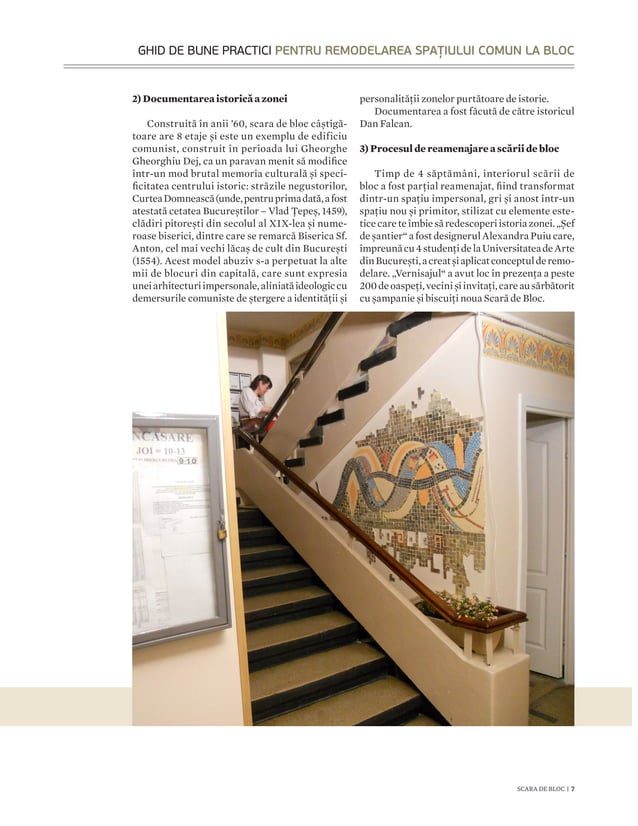 Scara de bloc - cum sa remodelezi cultural o scara de bloc | PDF