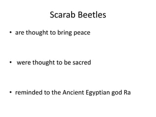 Scarab beetles amy | PPTX