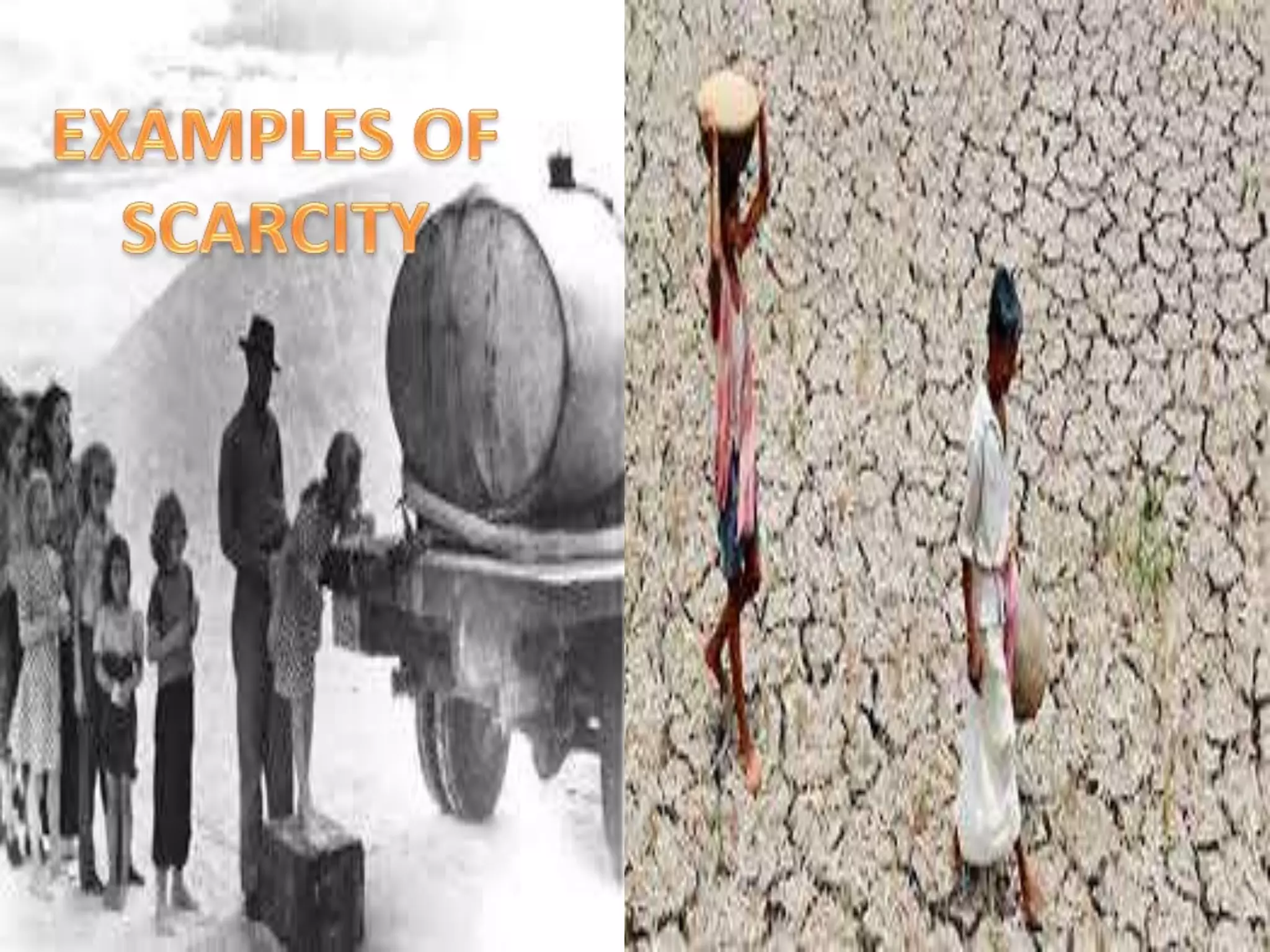 Economic problem -: scarcity | PPTX