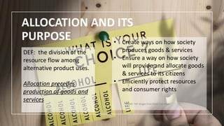 Scarcity, Allocation and Economic System.pdf