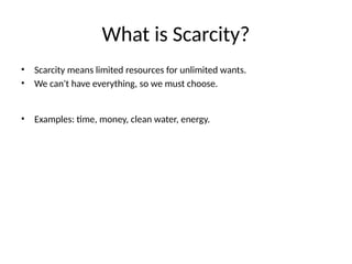 Scarcity Demo Wellspring Final Slideshow | PPTX